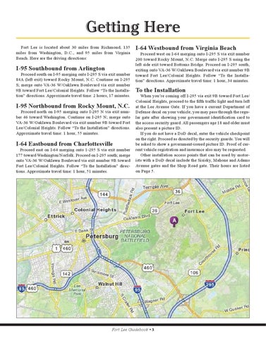 Fort Lee Directory by Military News - Issuu