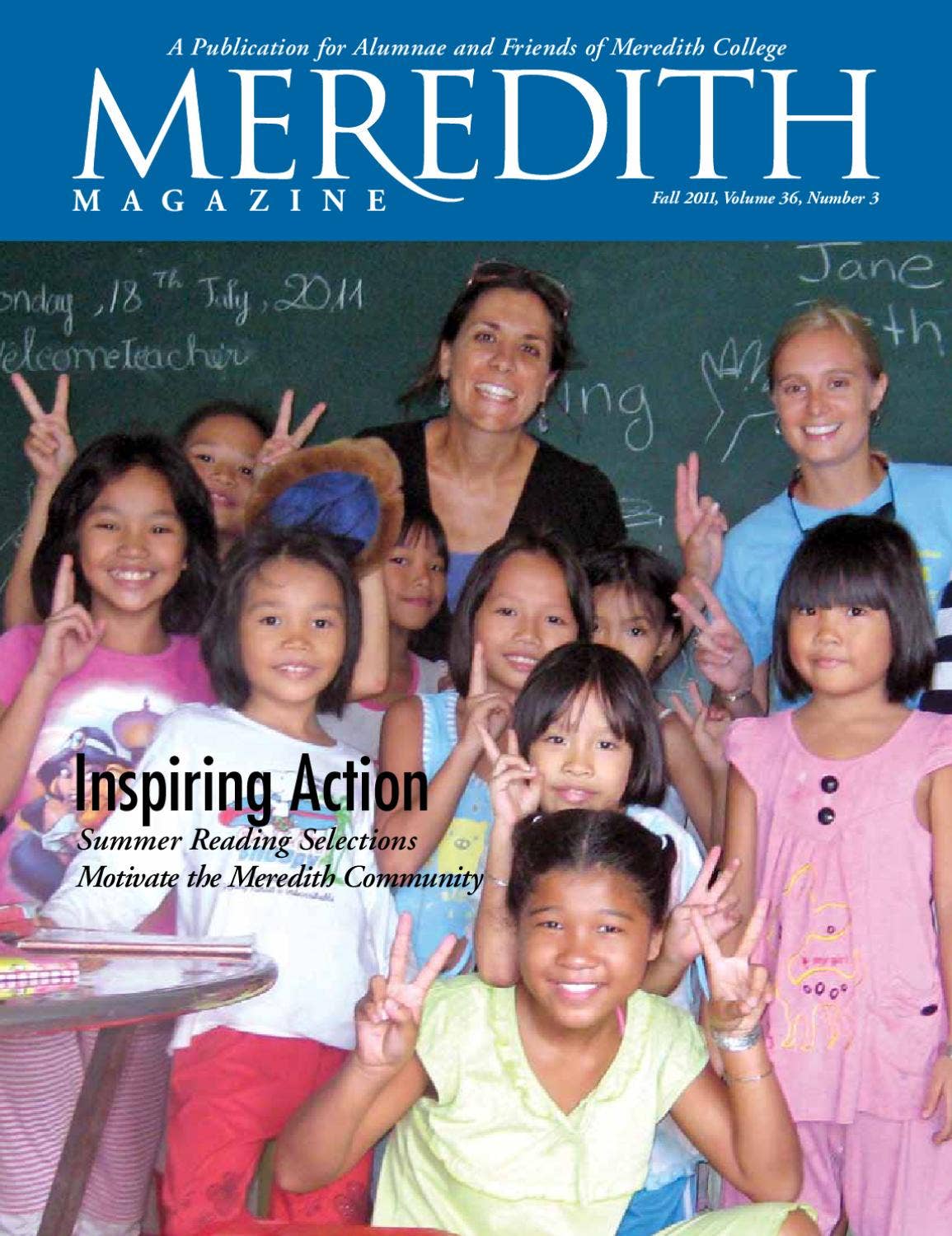 Meredith Magazine Fall 2011 by Meredith College - Issuu