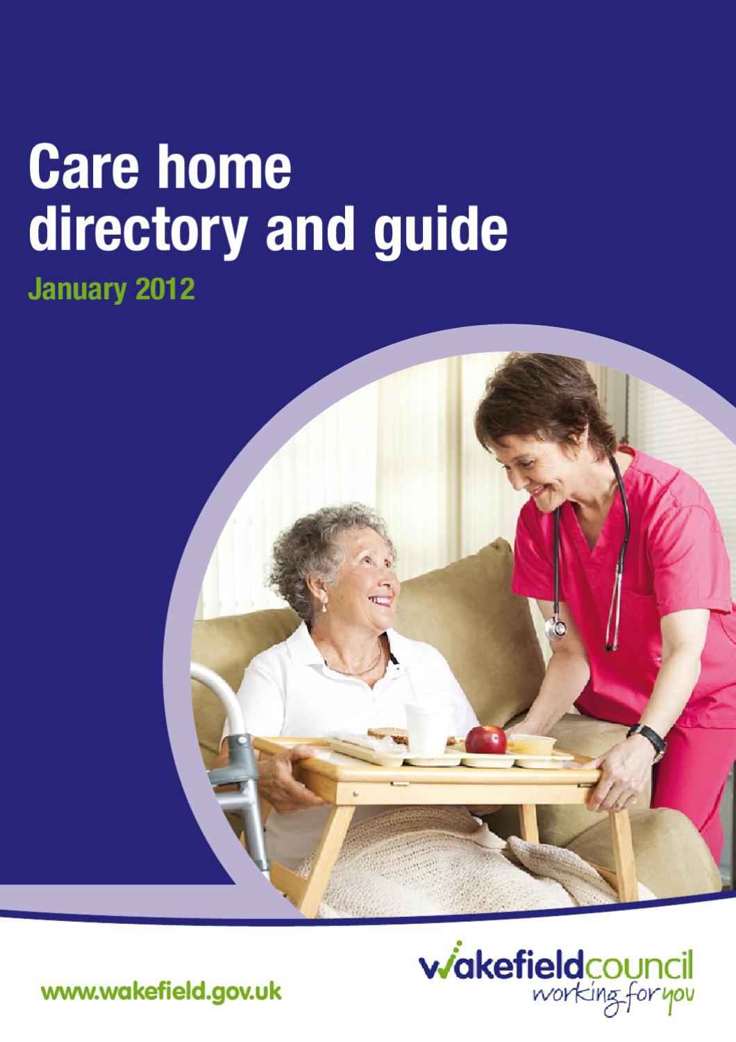 Care home directory and guide by Octagon D&M Ltd - Issuu