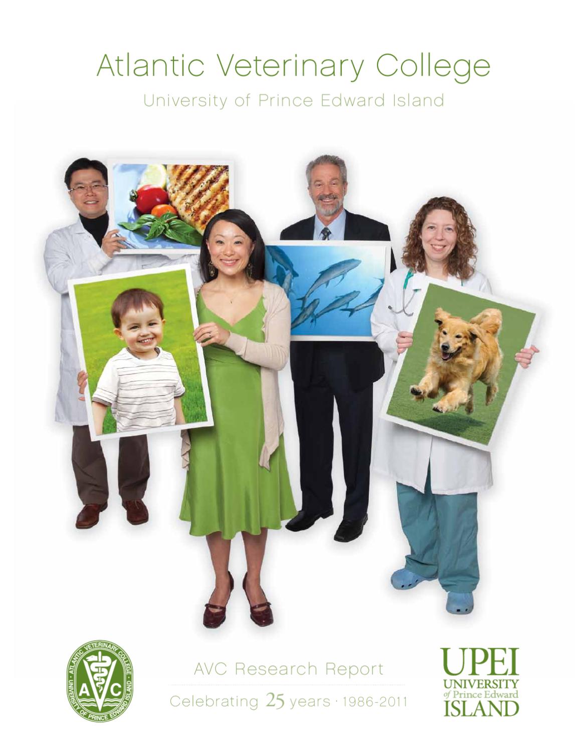 Atlantic Veterinary College 2011 Research Report by UPEI - Issuu
