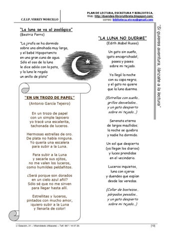 IV Certamen de poesía - LUNA by José Manuel Garrido Argandoña - Issuu