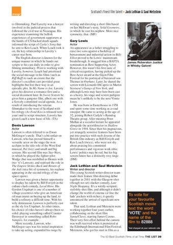 The 50 Best Scottish Films - of all time by List Publishing Ltd - Issuu