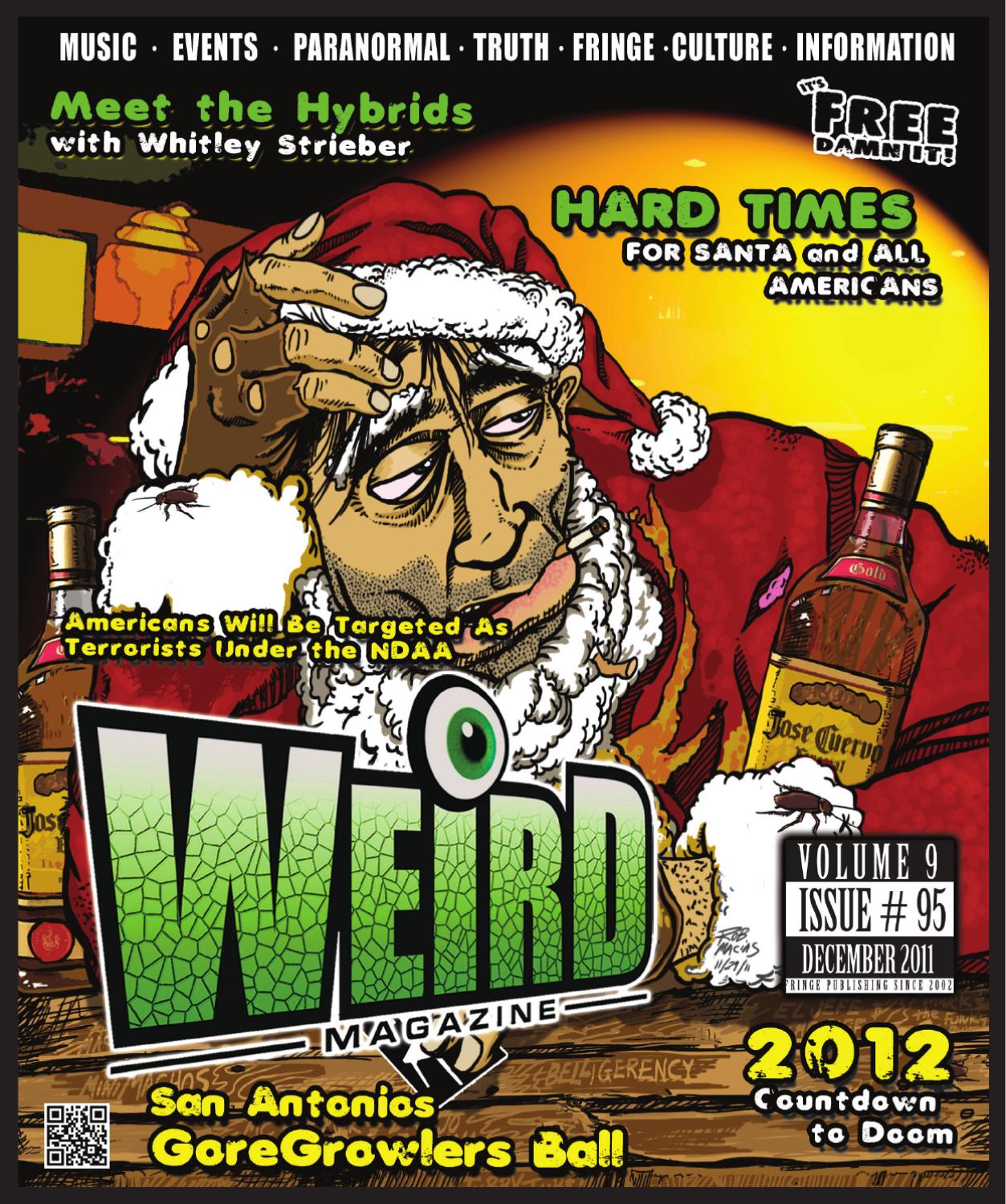 WEIRD DEC 2011 Issue by Weird Magazine LLC - Issuu
