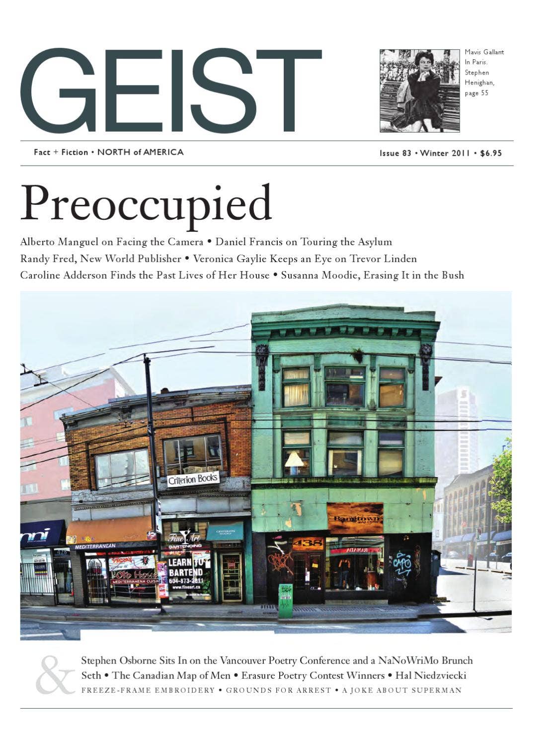 Geist 83 - Winter 2011 by Geist Magazine - Issuu