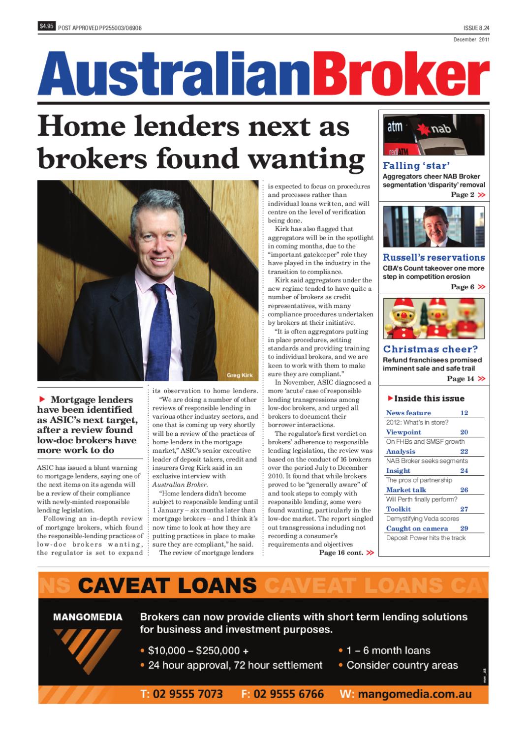 Australian Broker magazine Issue 8.24 by Key Media - Issuu