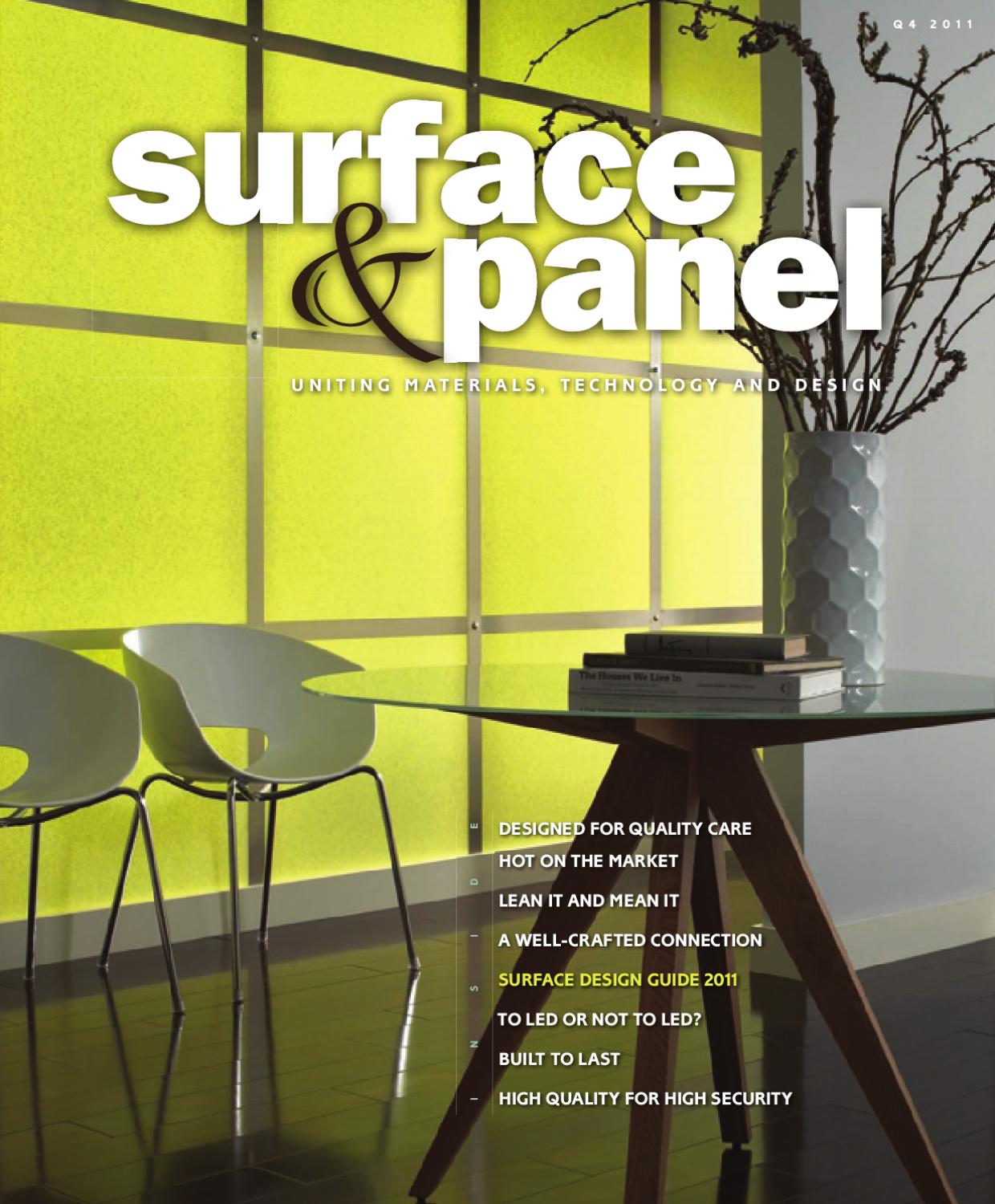 Q4 2011 Surface and Panel Magazine by Surface & Panel - Issuu