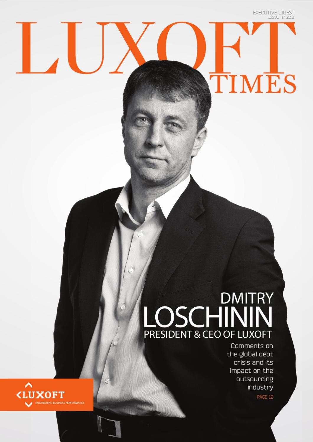 Executive Digest 1 by Luxoft Company - Issuu