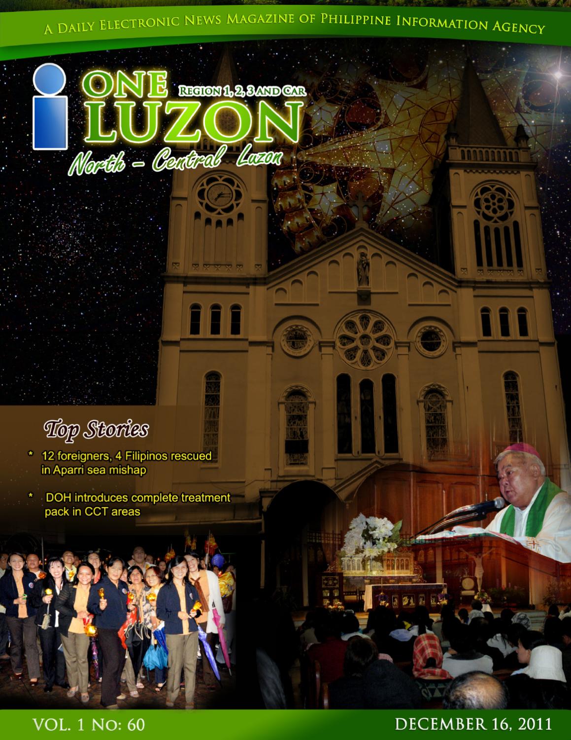 One Luzon E-NewsMagazine 16 December 2011 by CARinfoLink - Issuu