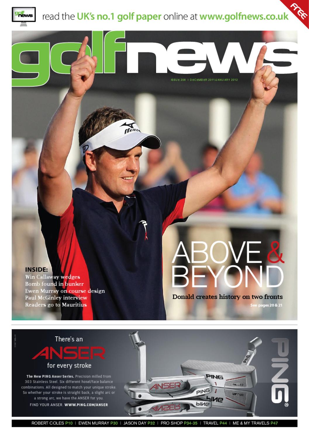 golfnews december by Golf News - Issuu