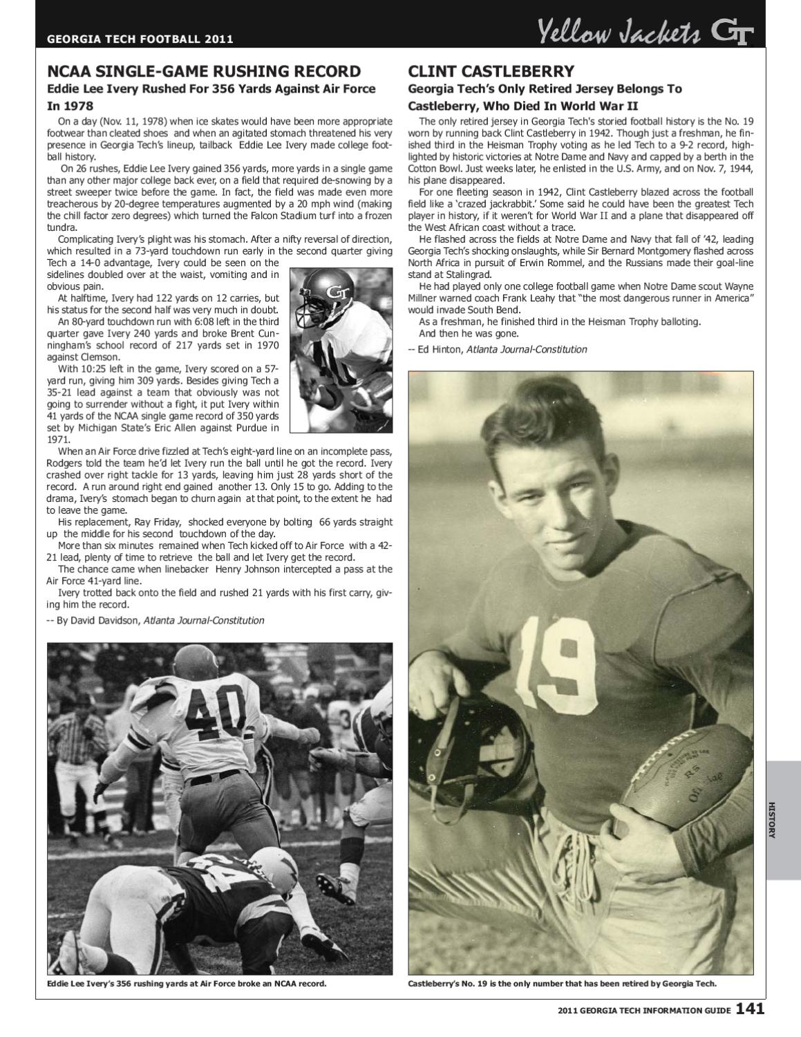 2011 Georgia Tech Football Information Guide by GTAthletics - Issuu