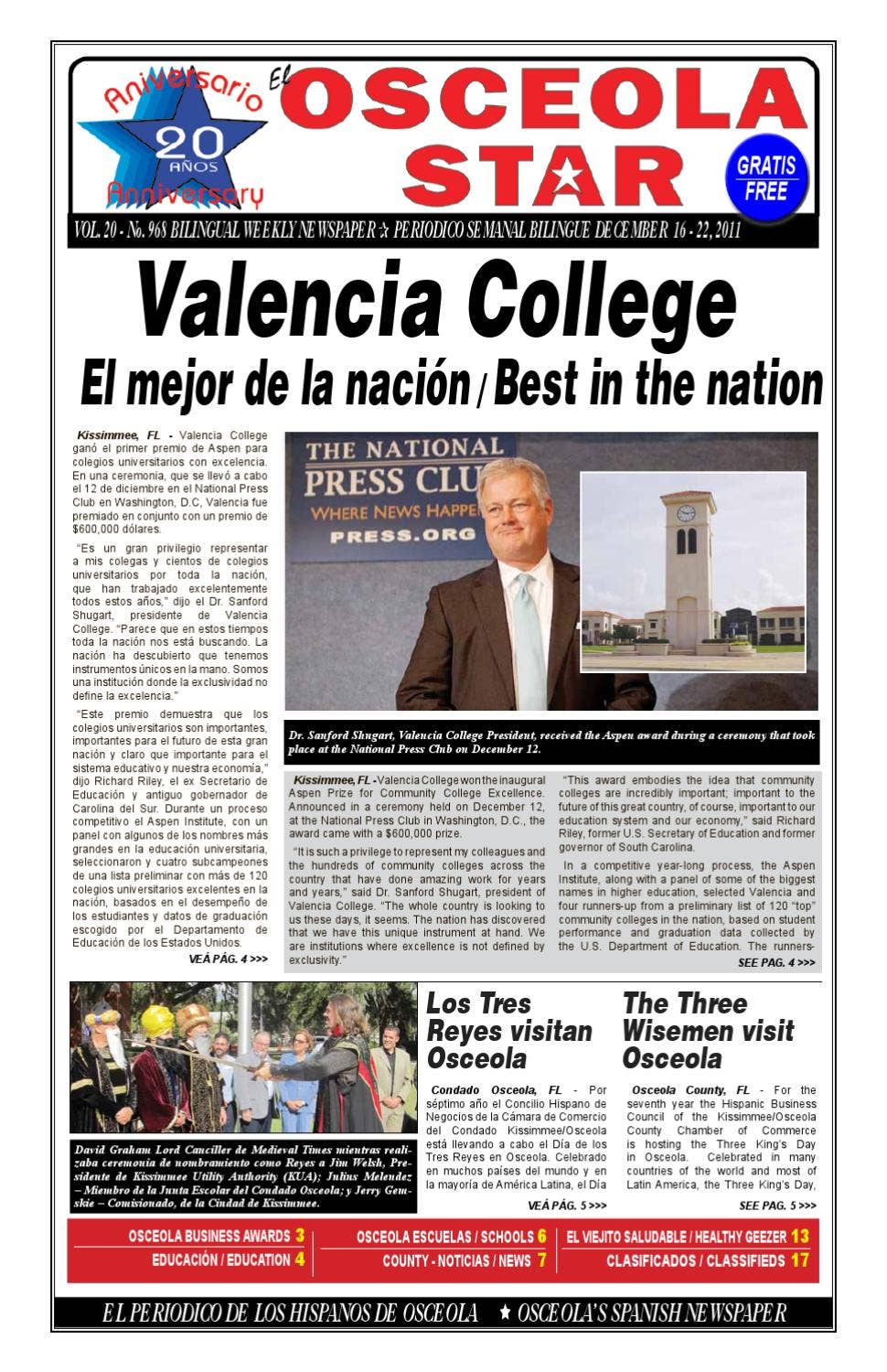 El Osceola Star Newspaper December 15 -22, 2011 by El Osceola Star ...