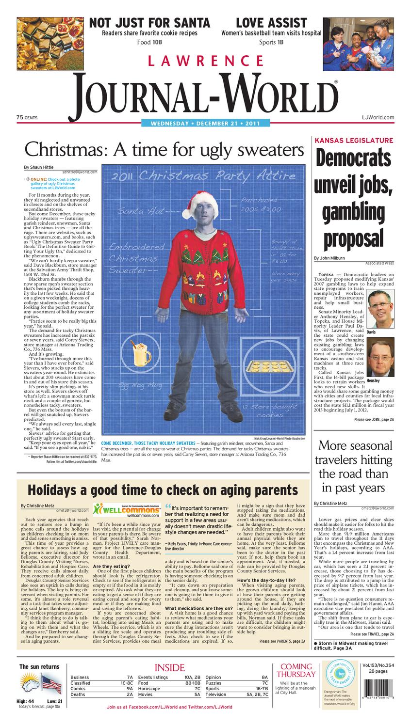 Lawrence Journal-World 12-21-11 by Lawrence Journal-World - Issuu