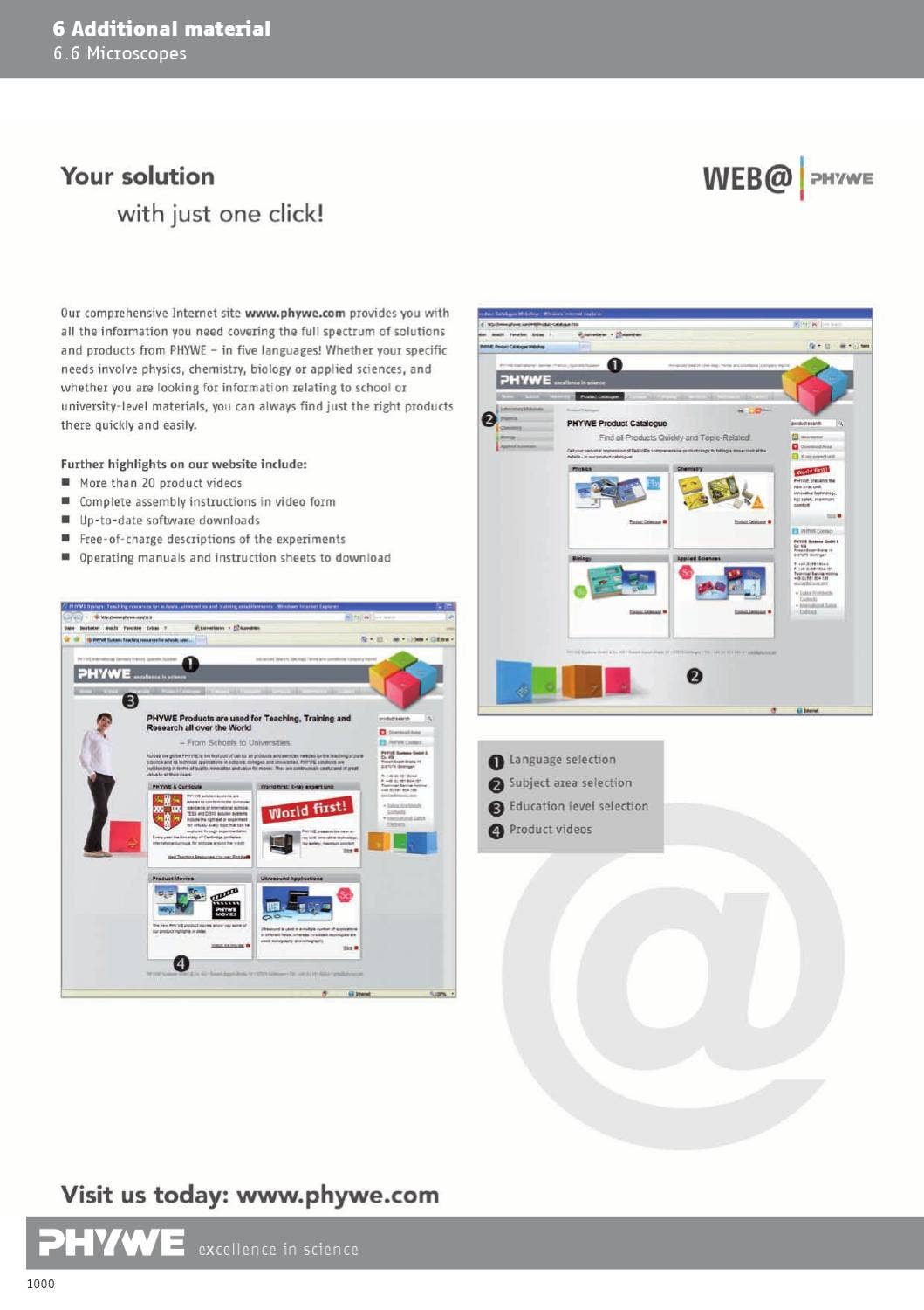 EN PHYWE Catalogue biology by PHYWE Systeme GmbH & Co KG - Issuu