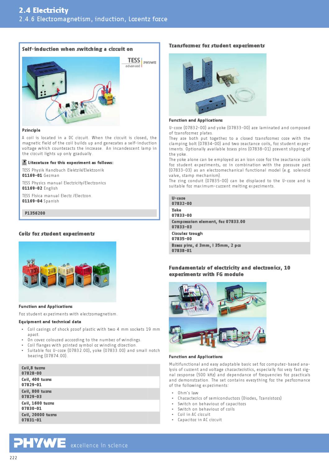 EN PHYWE Catalogue Physics by PHYWE Systeme GmbH & Co KG - Issuu