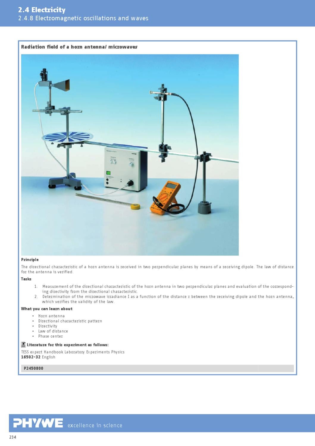 EN PHYWE Catalogue Physics by PHYWE Systeme GmbH & Co KG - Issuu