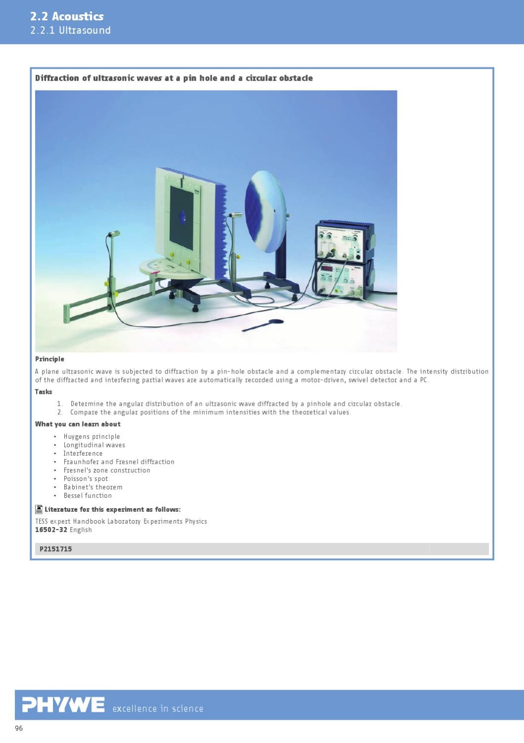 EN PHYWE Catalogue Physics by PHYWE Systeme GmbH & Co KG - Issuu