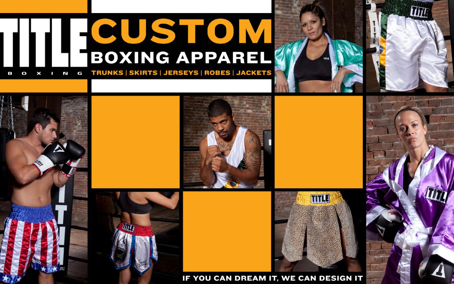 TITLE Custom Boxing Competition Apparel by TITLE Boxing - Issuu