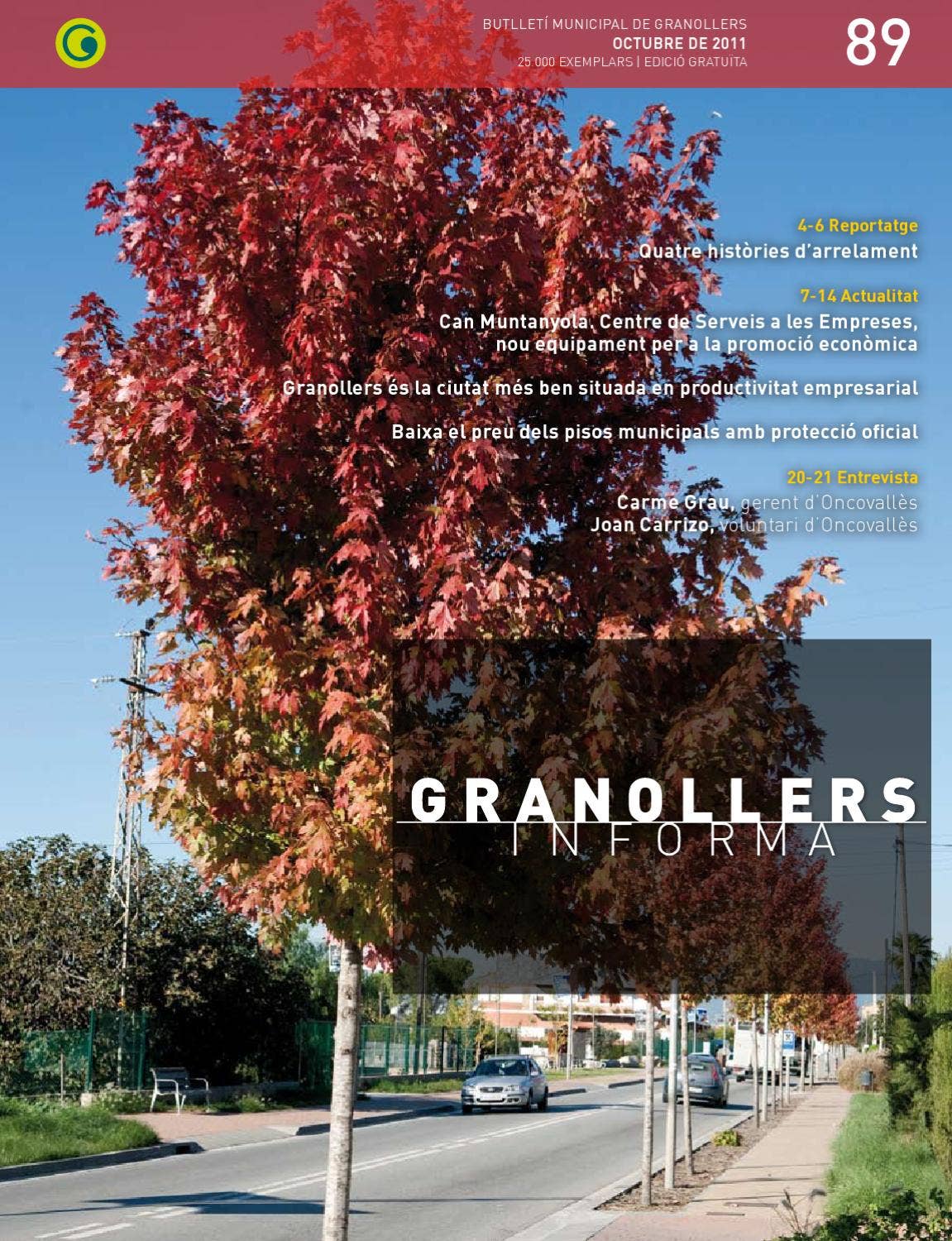Granollers Informa octubre 2011 by Ajuntament de Granollers - Issuu