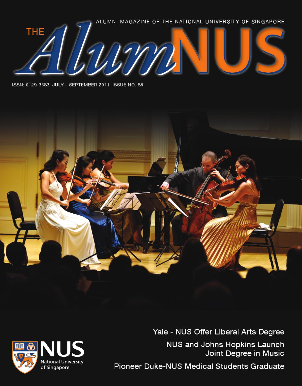 The AlumNUS Jul-Sep 2011 by NUS Alumni Office - Issuu
