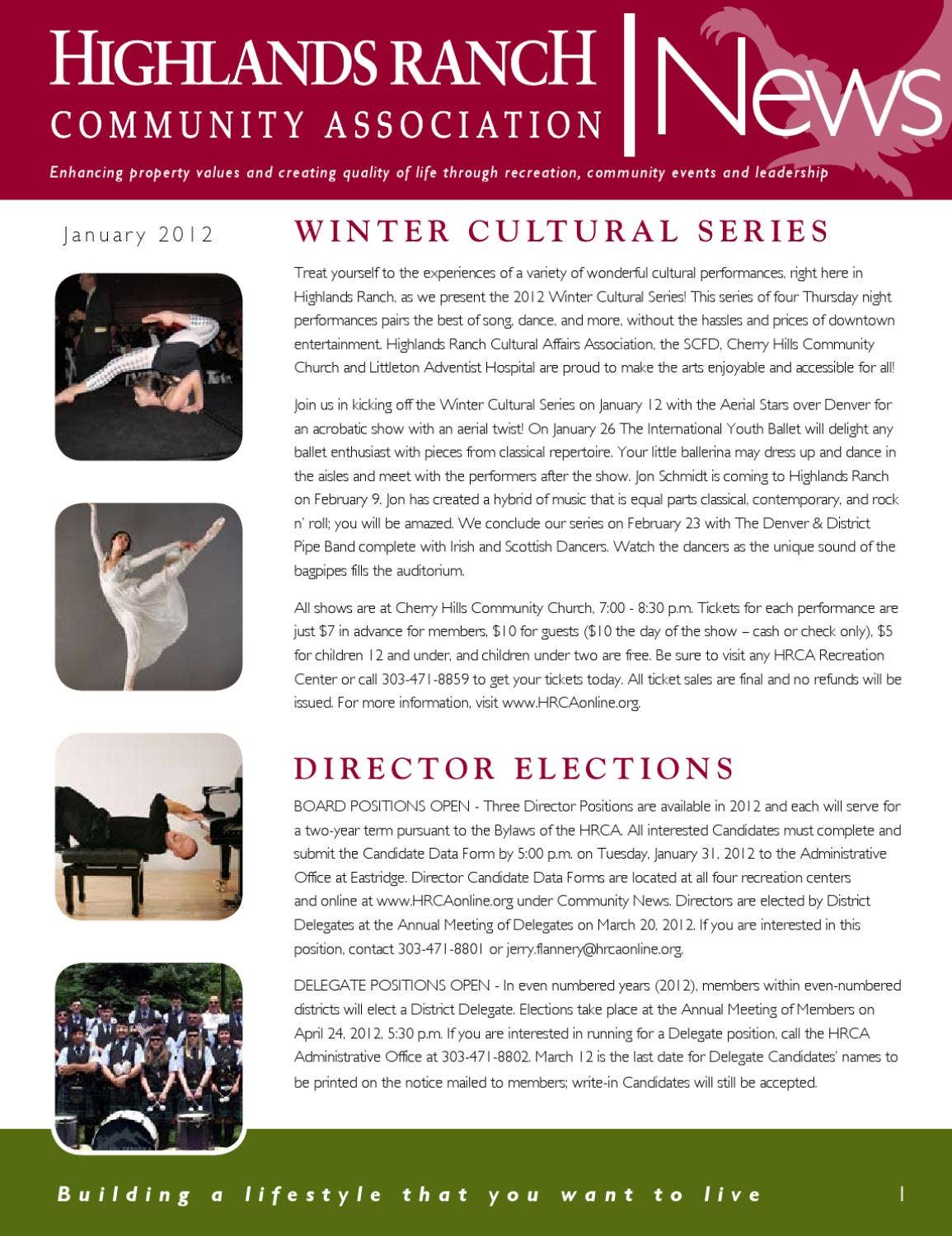 HRCA News January 2012 by Highlands Ranch Community Association (HRCA ...