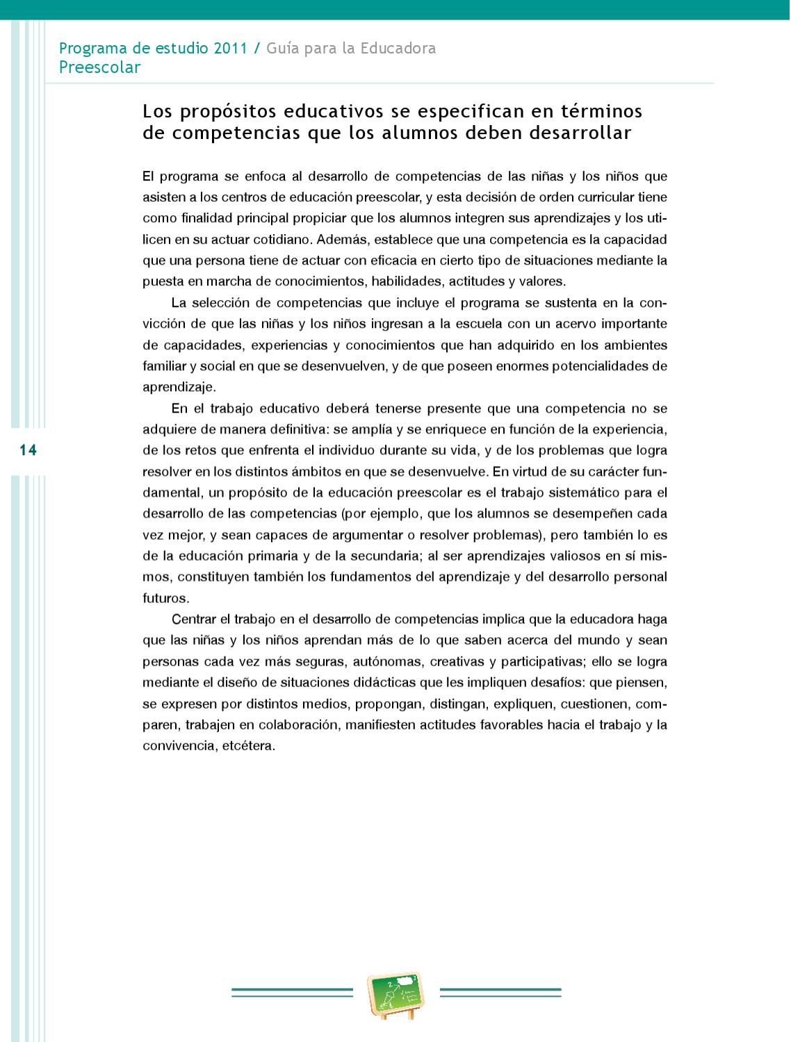 PROGRAMA DE EDUCACION PREESCOLAR 2011 by cdm1507 metepec - Issuu