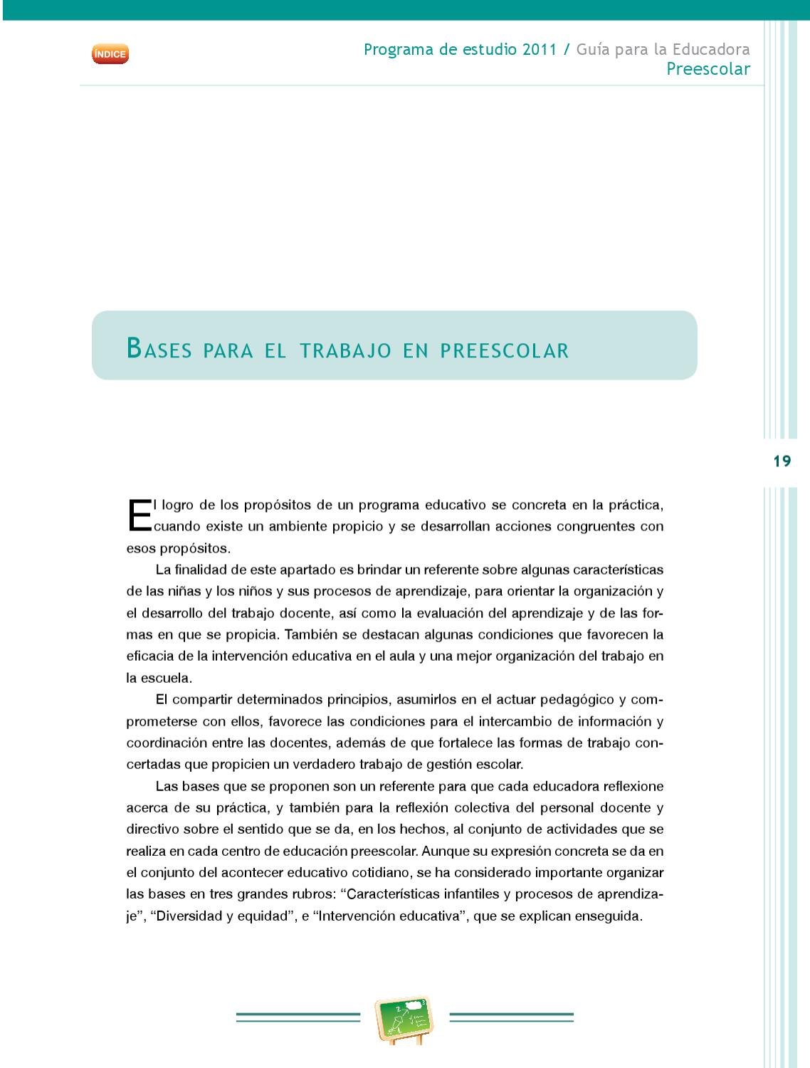 PROGRAMA DE EDUCACION PREESCOLAR 2011 by cdm1507 metepec - Issuu