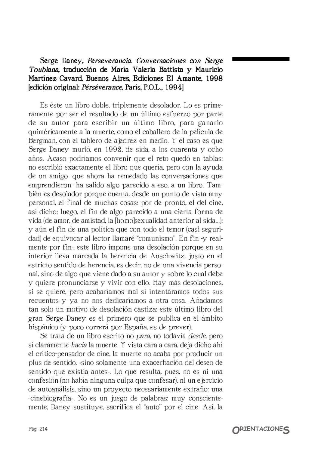 Orientaciones Nº1 - Derechos y Homosexuales by Fundación Triángulo por ...