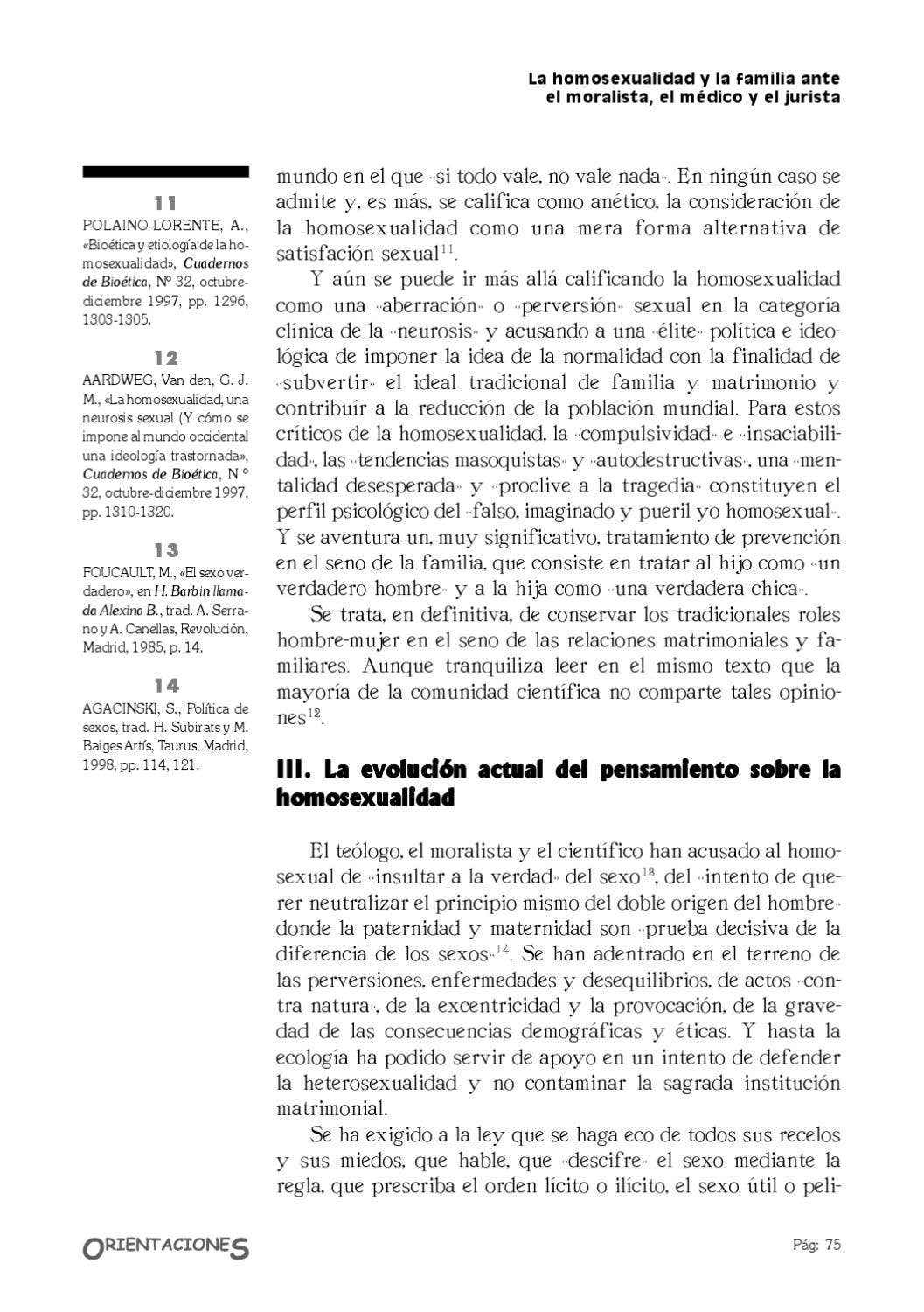 Orientaciones Nº1 - Derechos y Homosexuales by Fundación Triángulo por ...