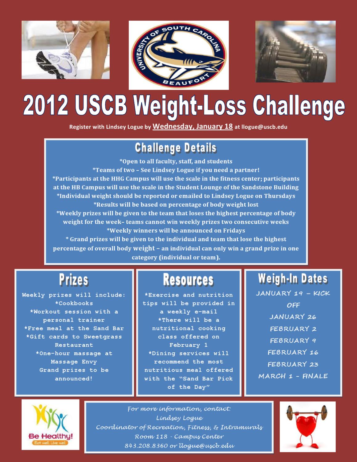 /Biggest_Loser_Flyer by University of South Carolina Beaufort (USCB ...
