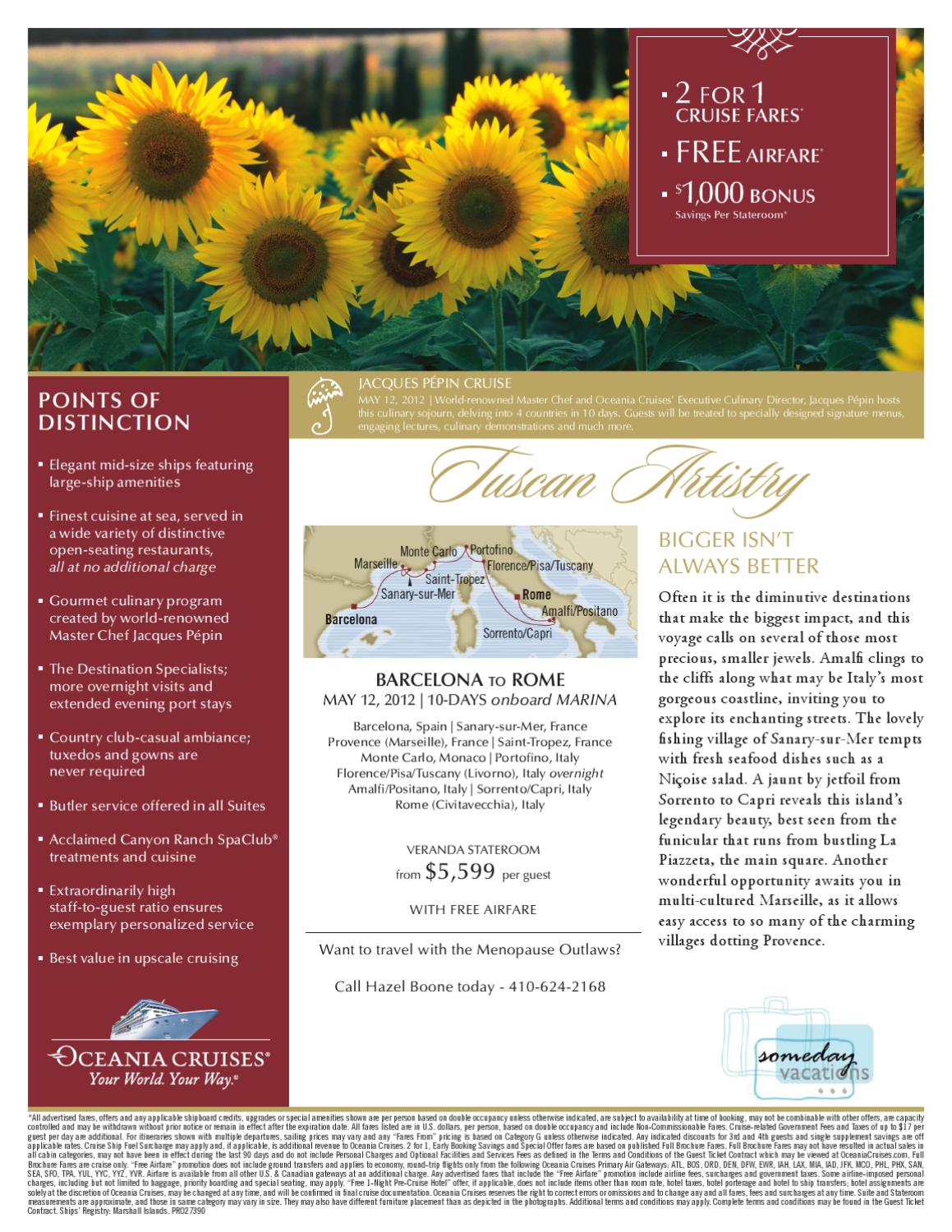 Cruise Flyer for Menopause Outlaws by Hazel Boone - Issuu