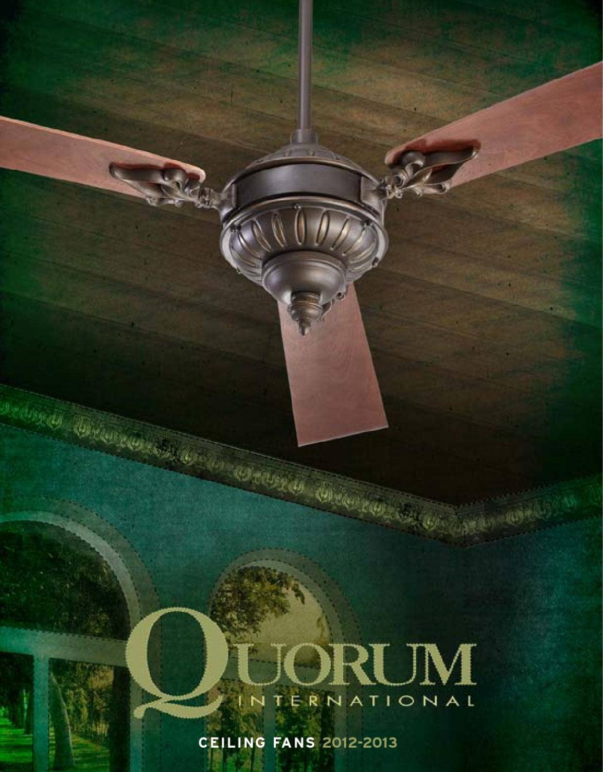 Quorum Fan Book 2012 Ceiling Fan Section by Pinhook Branding LLC - Issuu