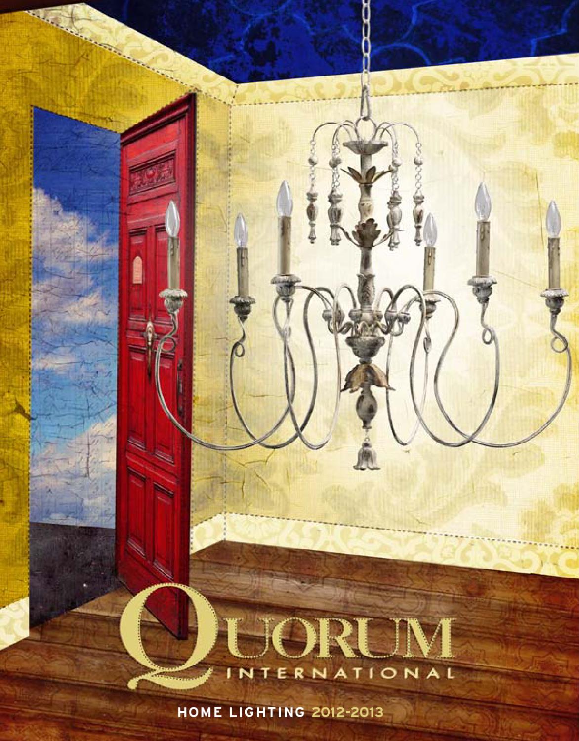 Quorum Lighting Book 2012 Family Section by Pinhook Branding LLC - Issuu