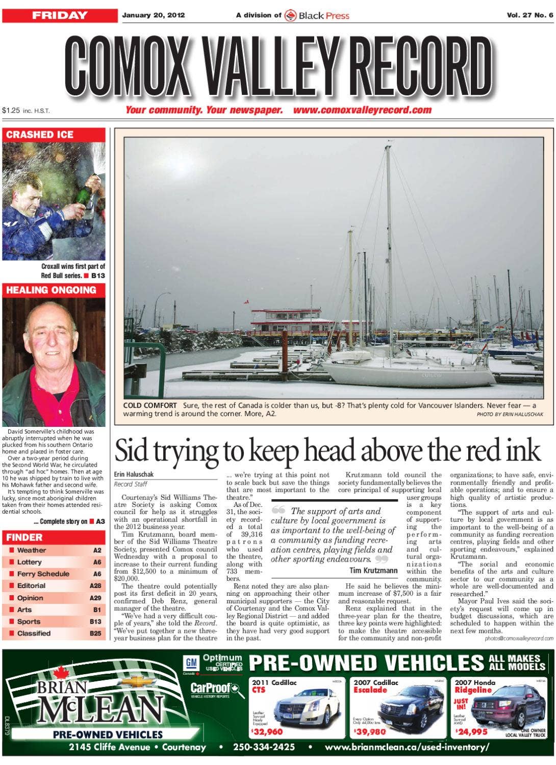 Friday January 20, 2012 Comox Valley Record by Comox Valley Record ...