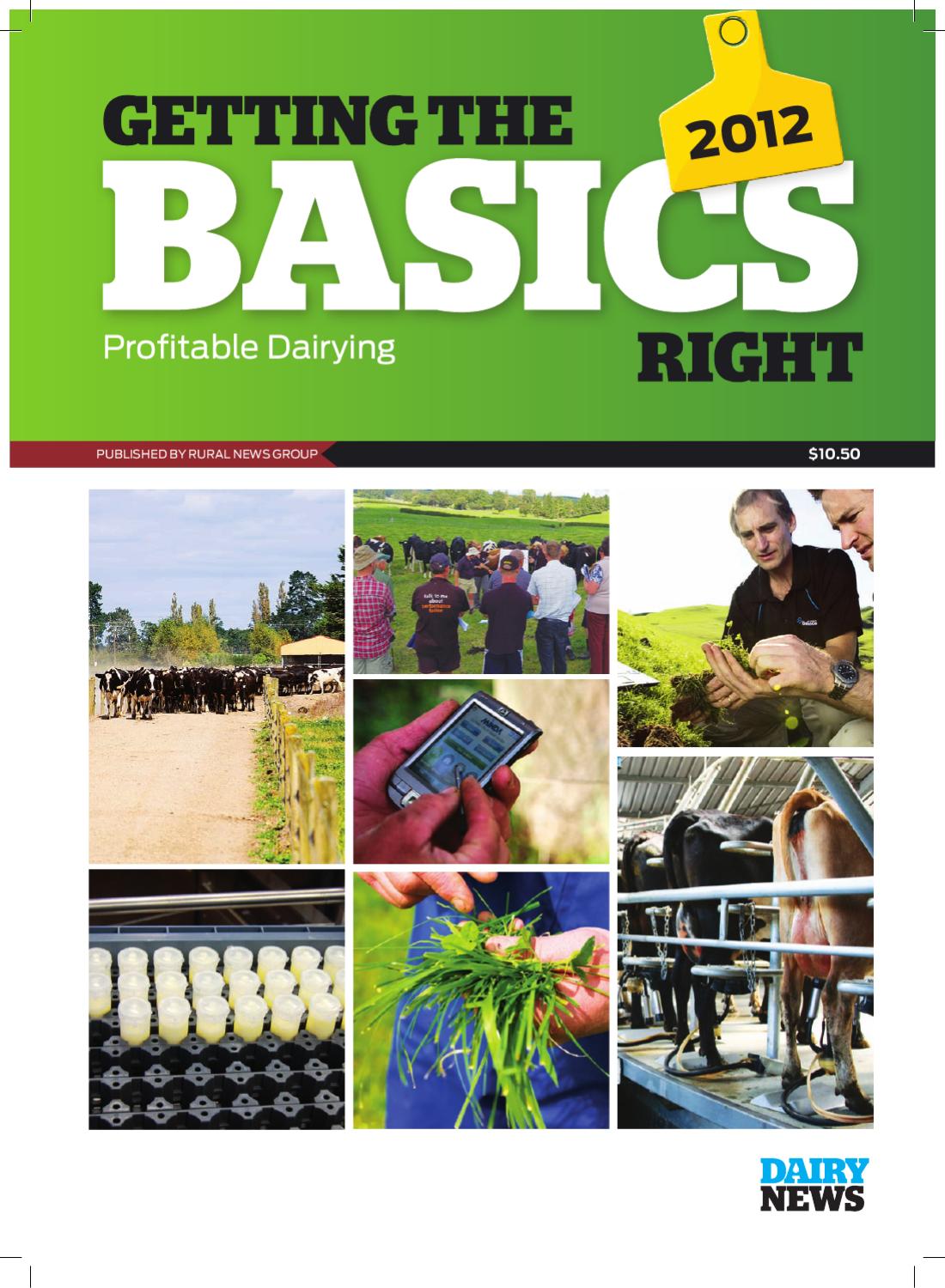 Getting the Basics Right 2012 by Rural News Group - Issuu