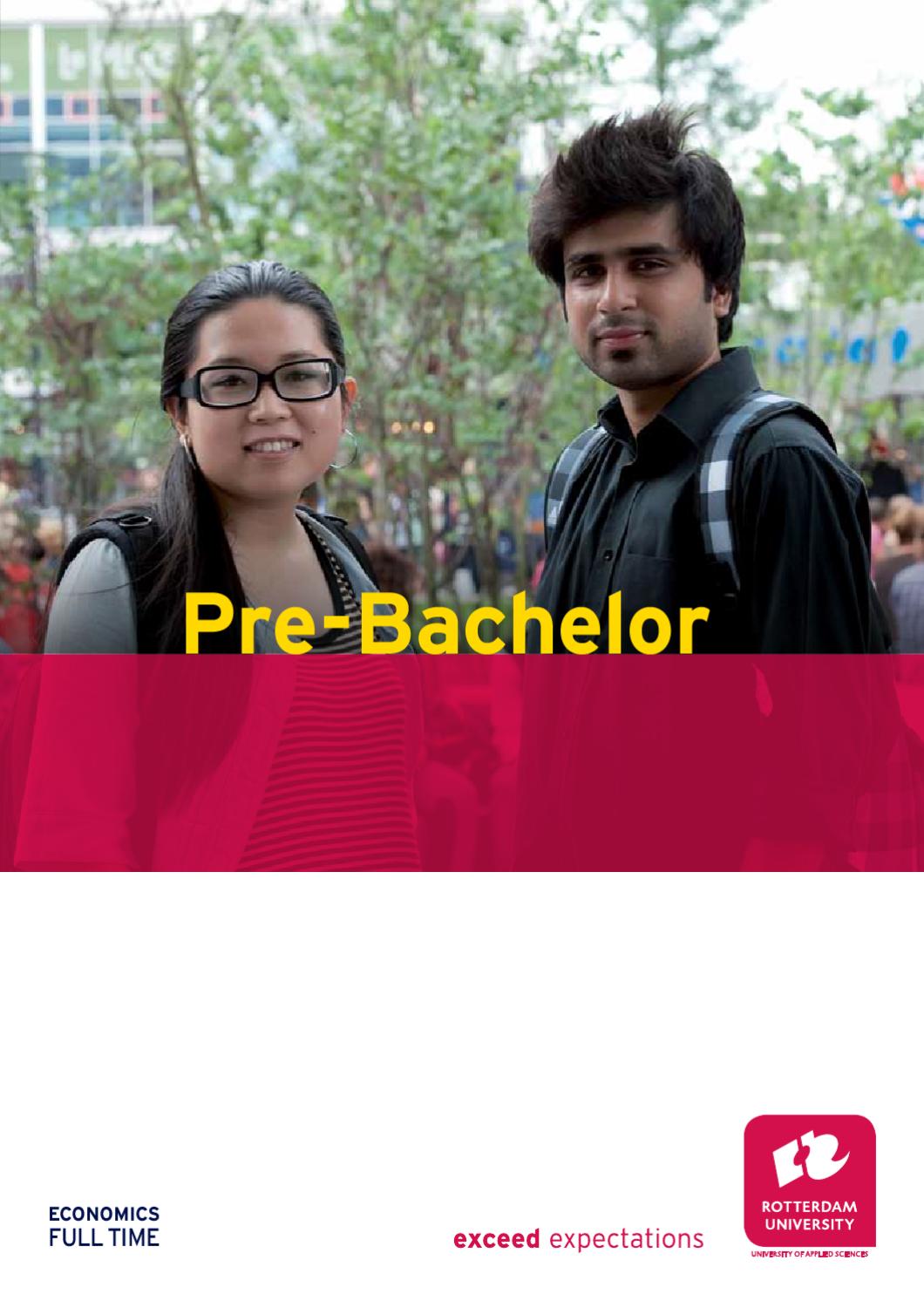Pre-Bachelor by Hogeschool Rotterdam - Issuu