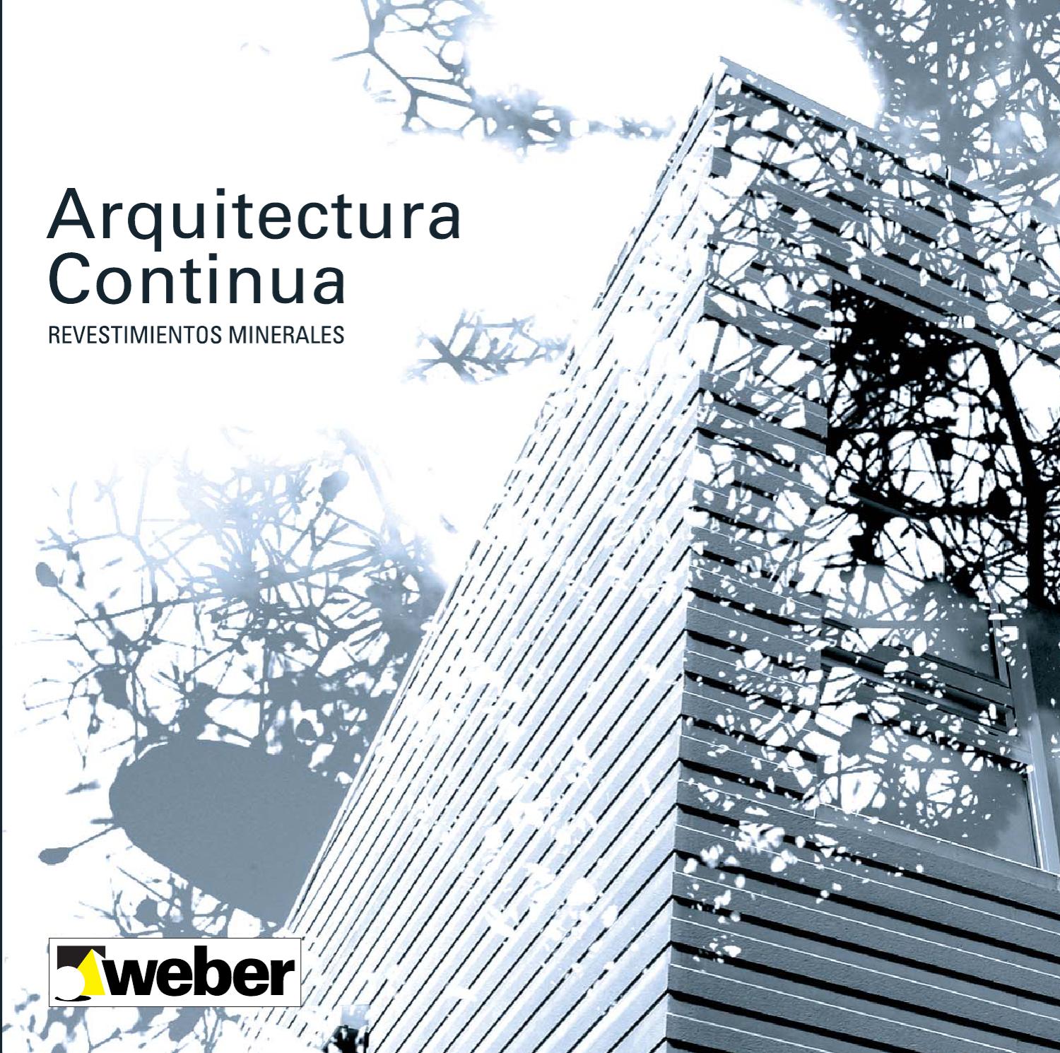 Weber_Arquitectura_Continua_I by Weber - Issuu