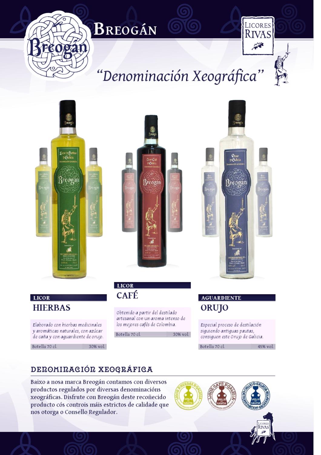 LICORES RIVAS catálogo 2011 by Máximo Alcántara - Issuu