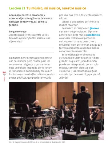 Educación Artística 3er. Grado by Rarámuri - Issuu