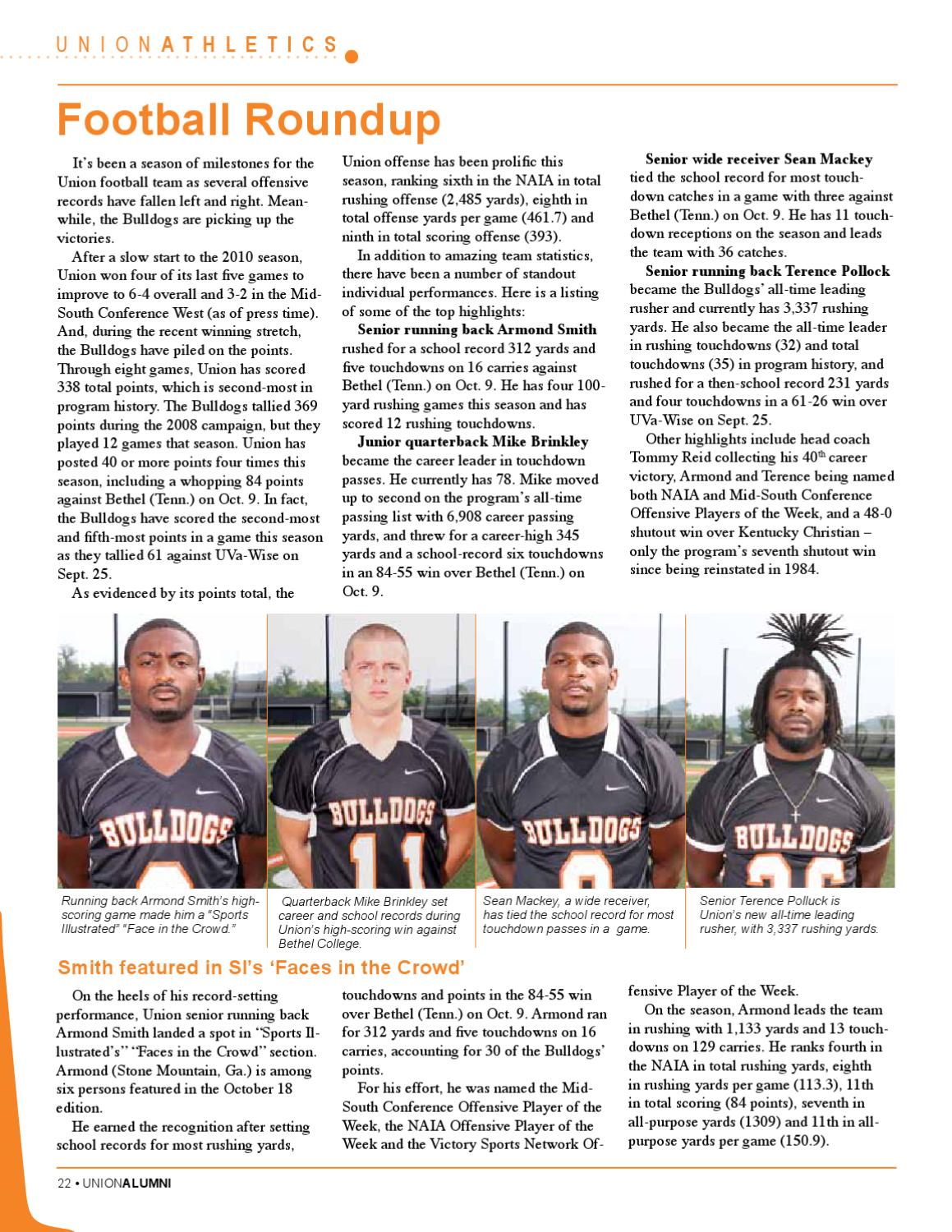 Union College Alumni Magazine - Fall 2010 by Union College - Issuu