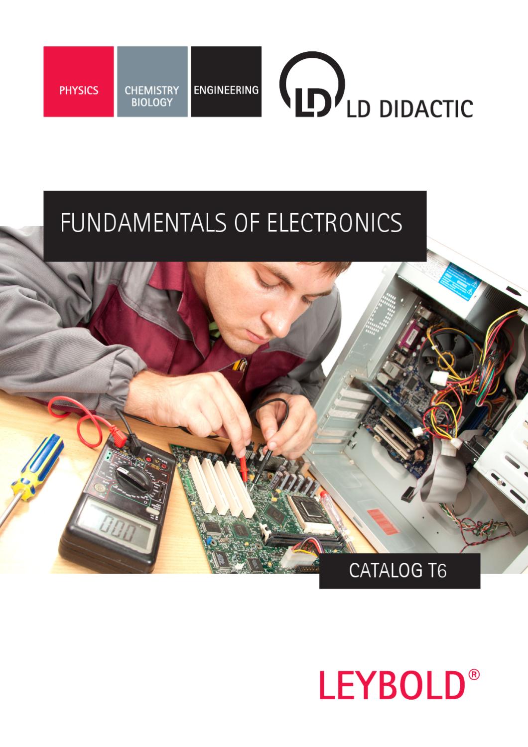 T6 Fundamentals of Electronics by LD Didactic GmbH - Issuu