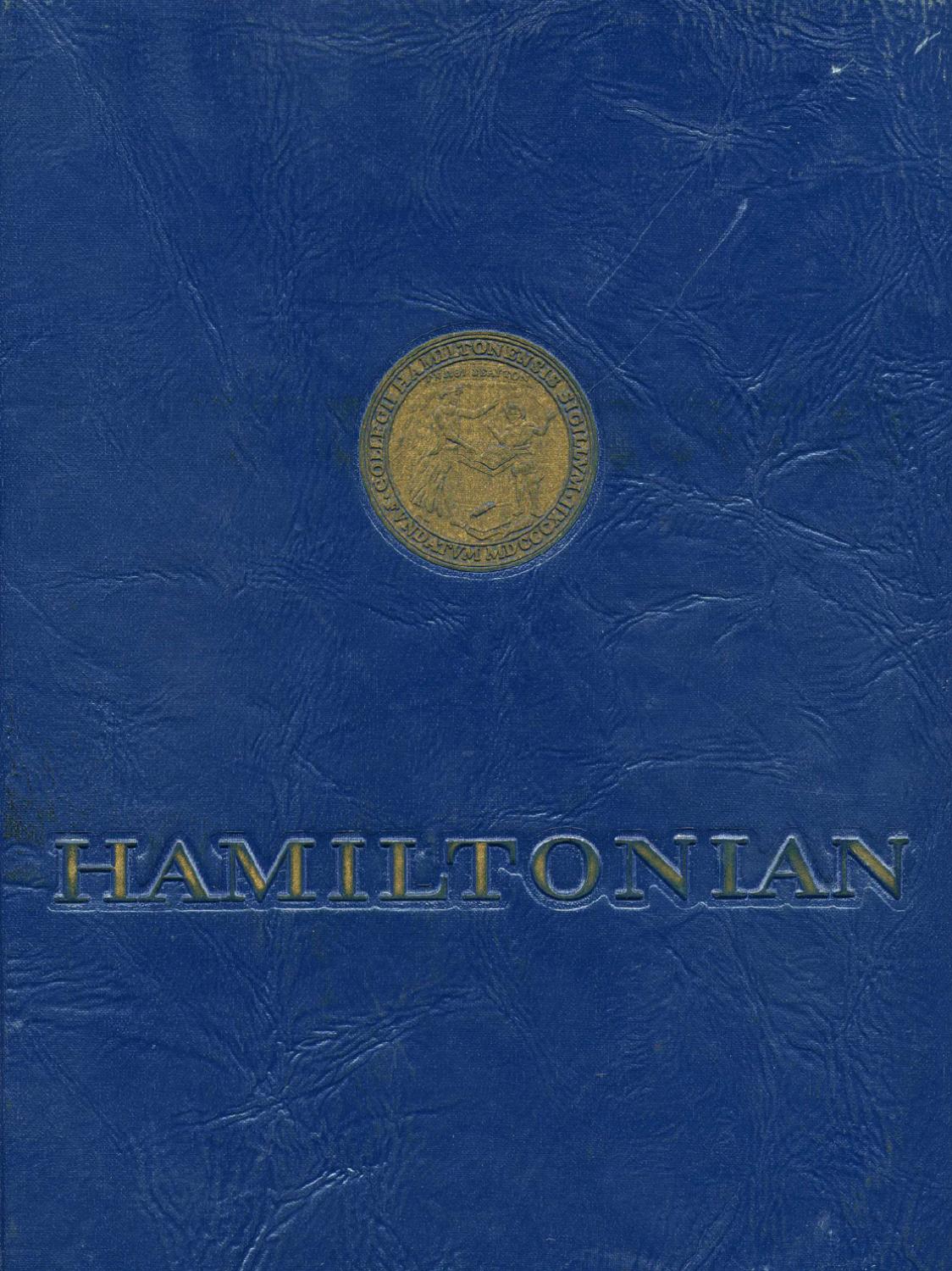 Hamilton College Class of 1962 Yearbook by Hamilton College - Issuu