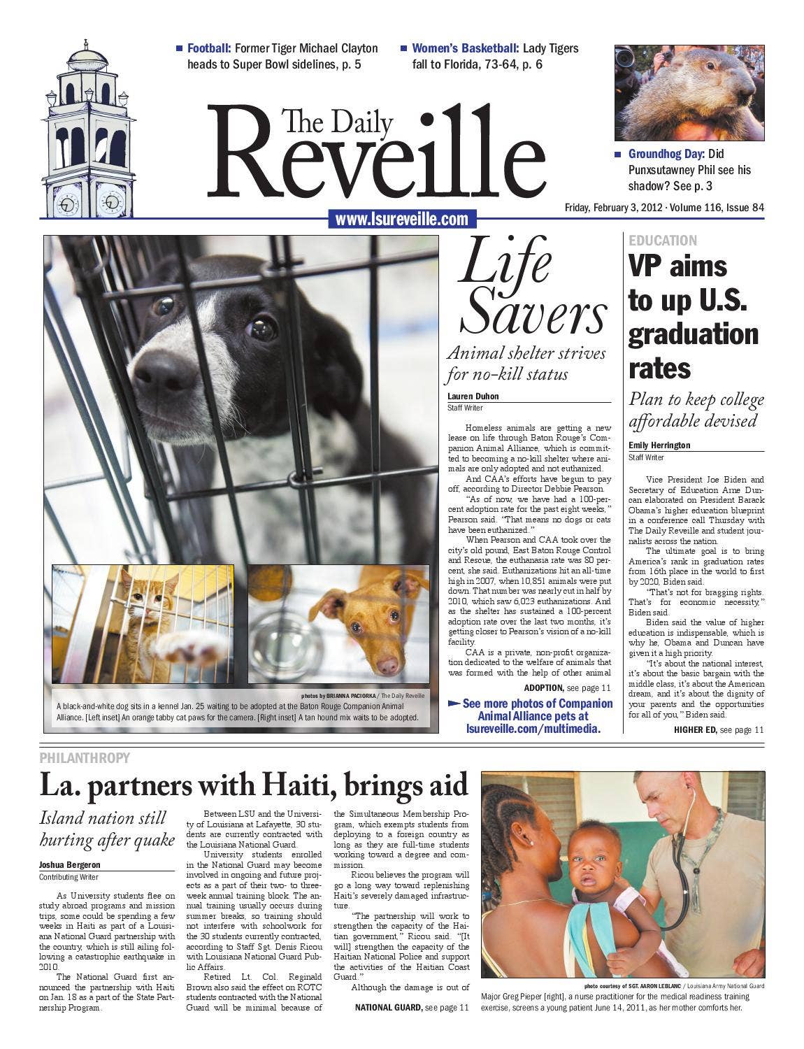The Daily Reveille - February 3, 2012 by Reveille - Issuu