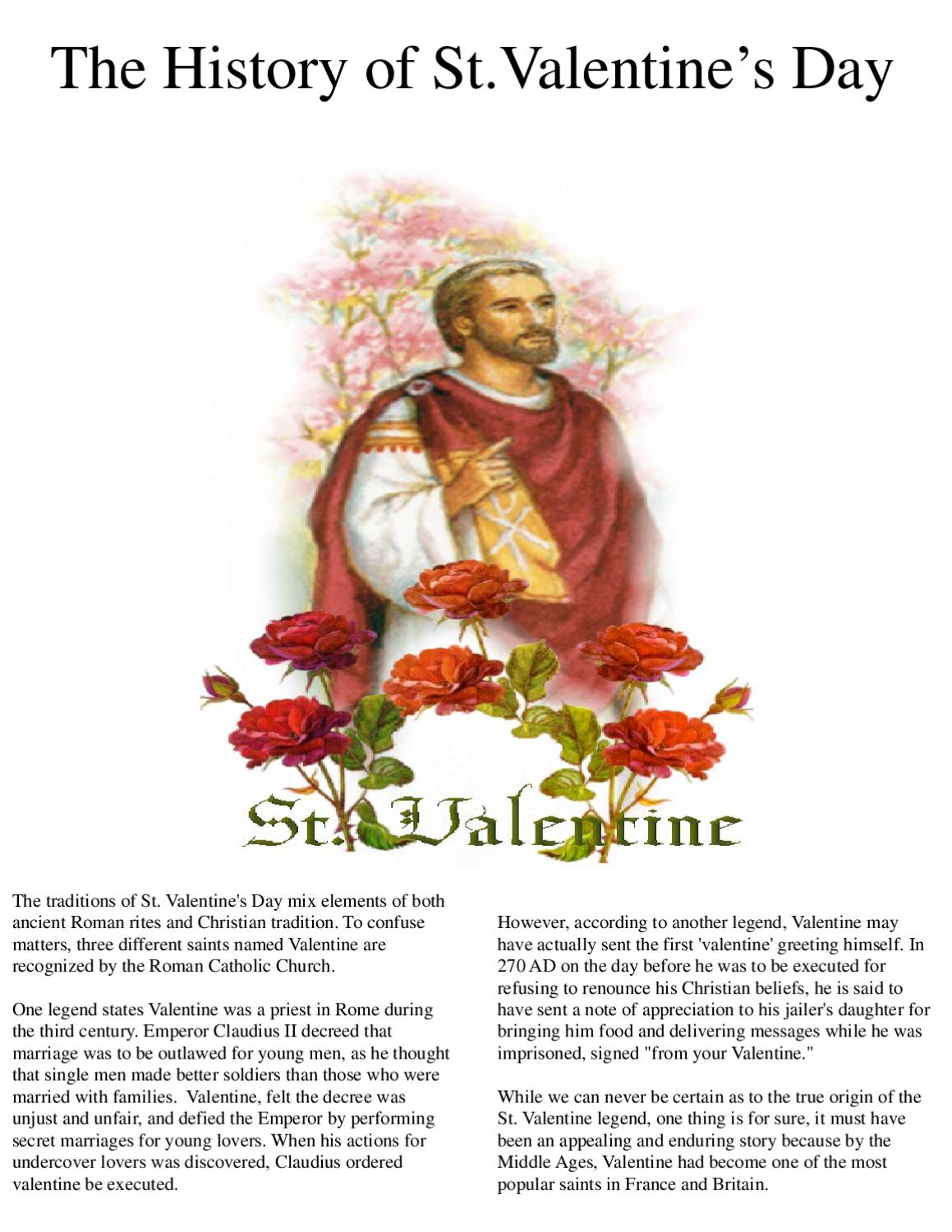 Valentine's Day historyValentine's Day traditionsThe truth about ...