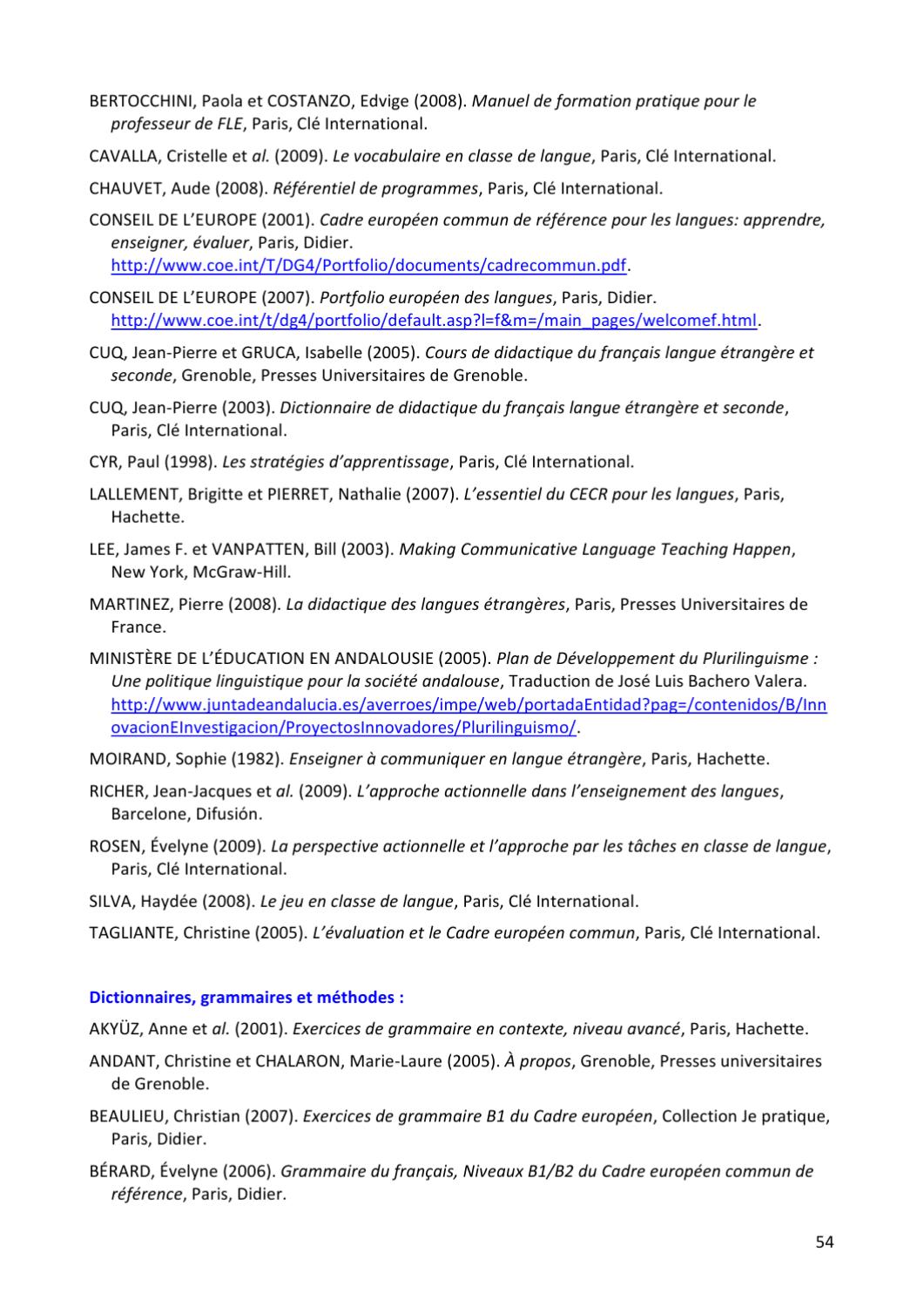 Programme EOI francés by Fanny Grosse - Issuu