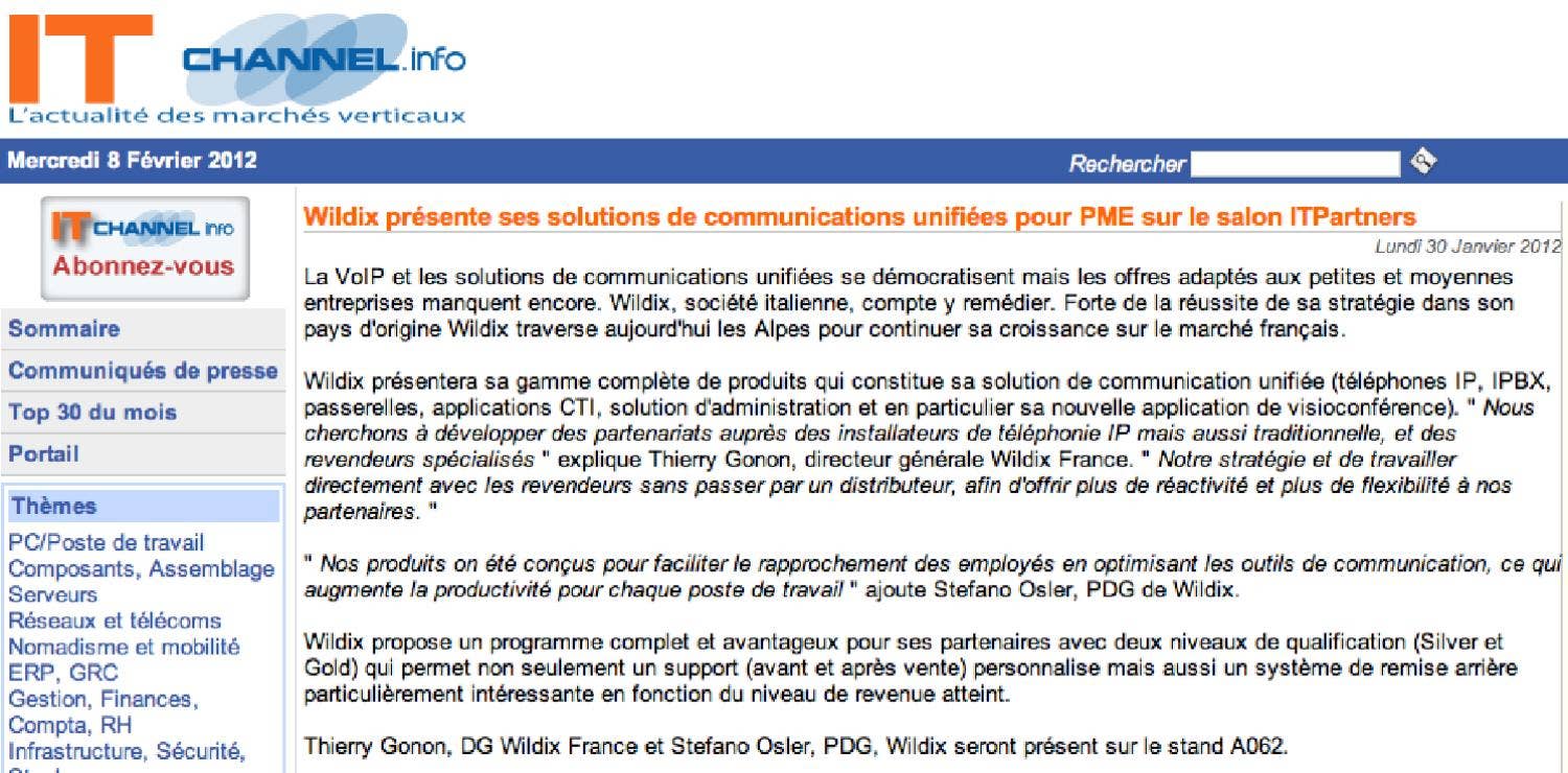 wildix au salon IT Partner by Wildix srl - Issuu