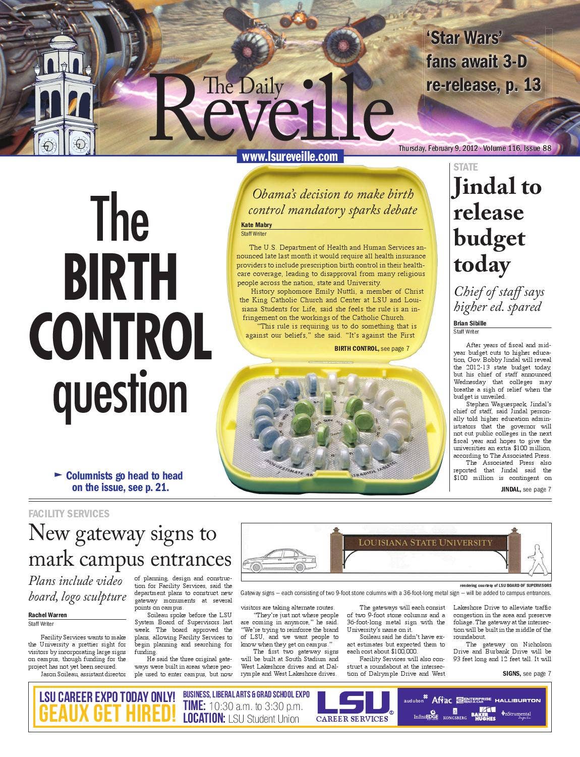 The Daily Reveille - February 9, 2012 by Reveille - Issuu