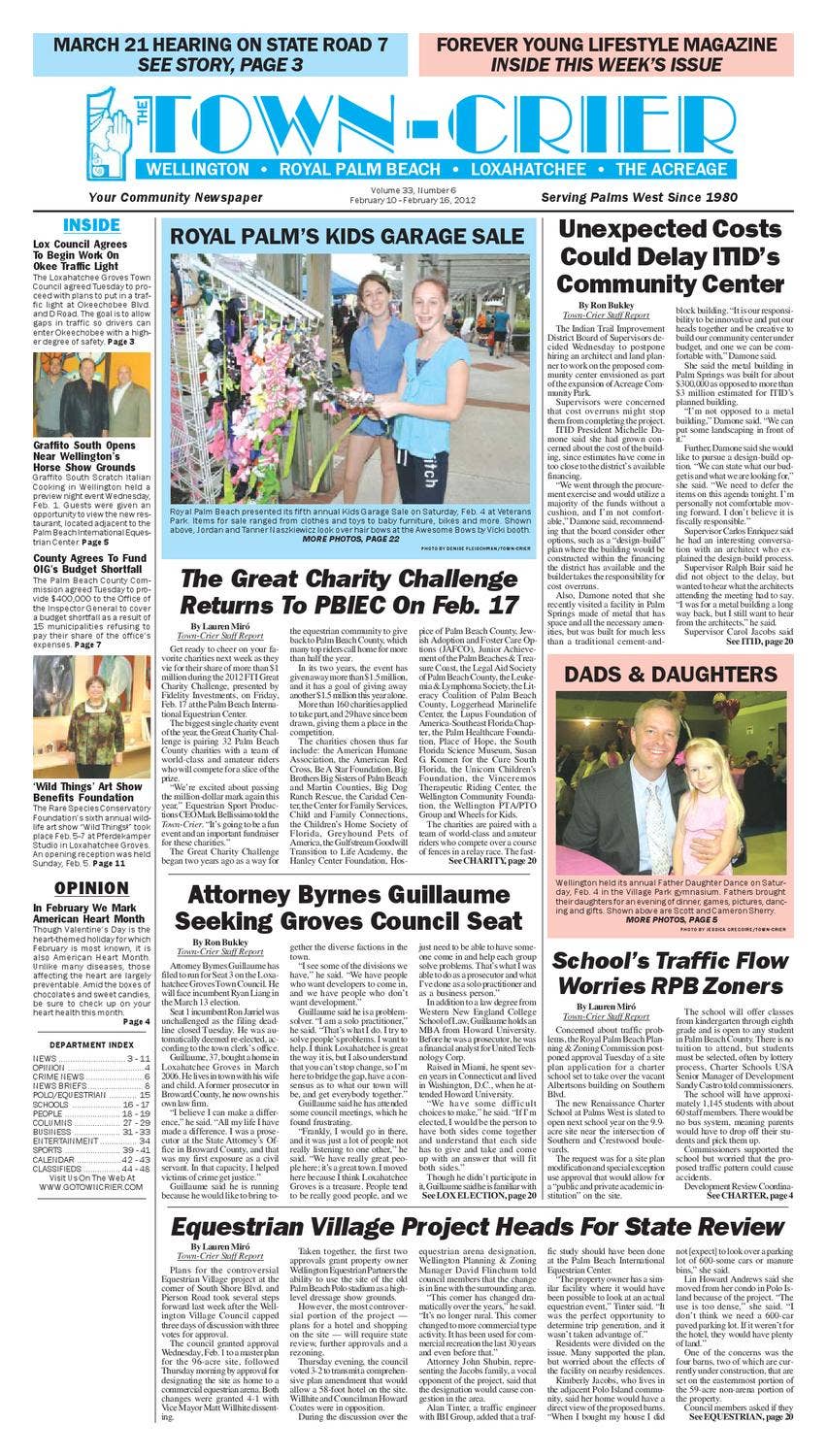 Town-Crier Newspaper February 10,2012 by Wellington The Magazine LLC ...