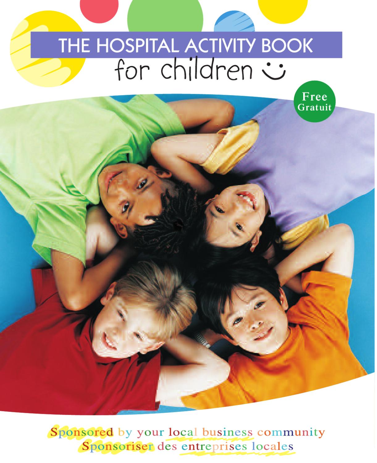 Hospital Activity Book For Children - Sample Book by Suggitt Publishers ...