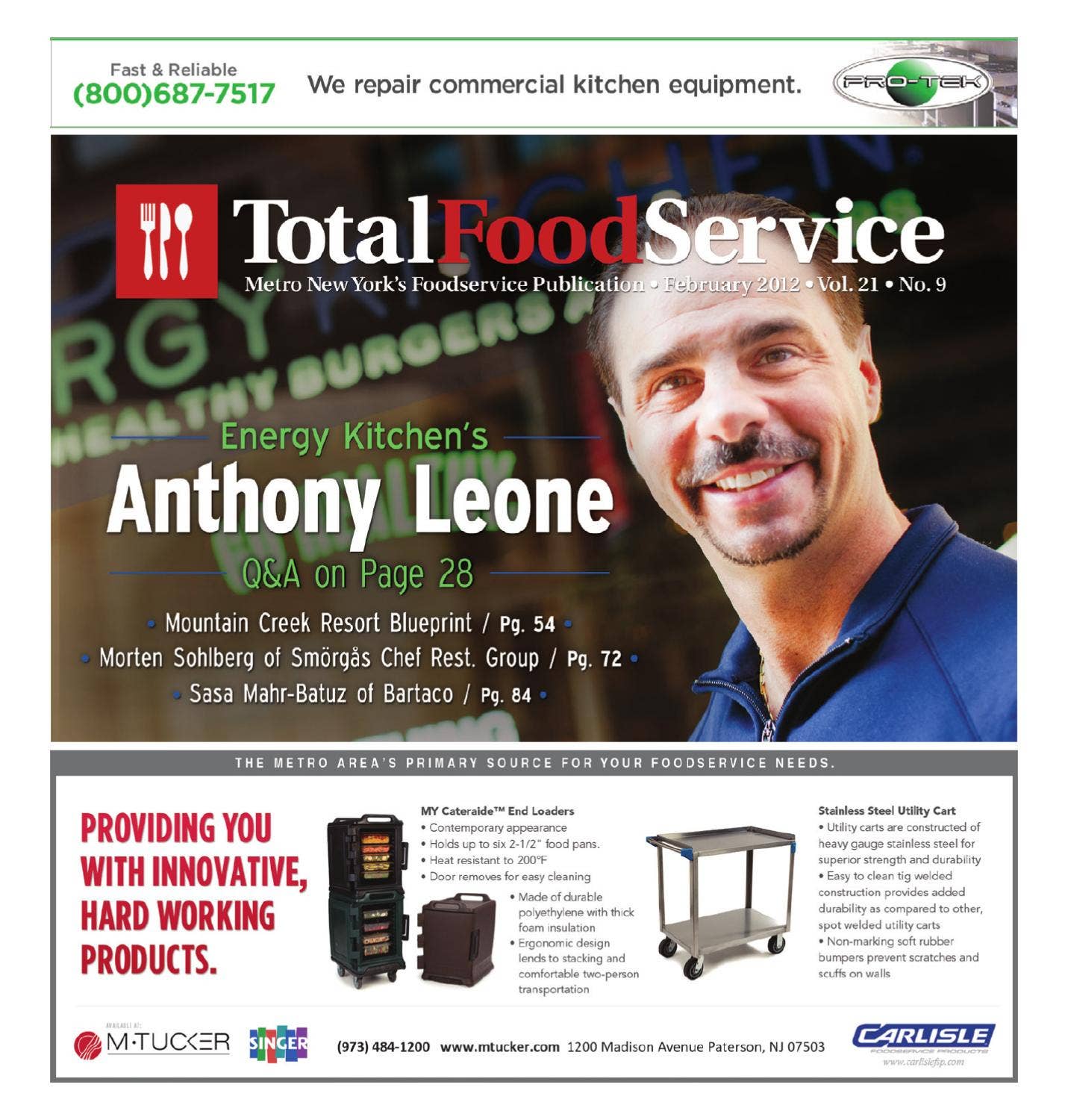February 2012 by Total Food Service - Issuu