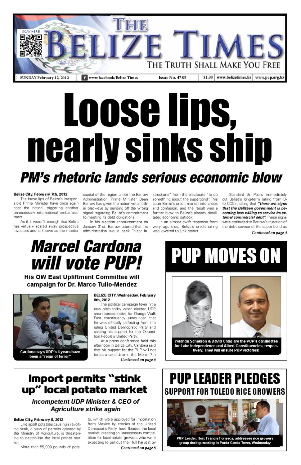 Belize Times February 12, 2012 by Belize Times Press - Issuu